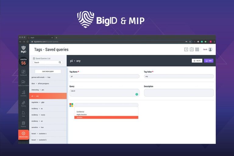 How BigID and Microsoft Information Protection (MIP) Work Together | BigID
