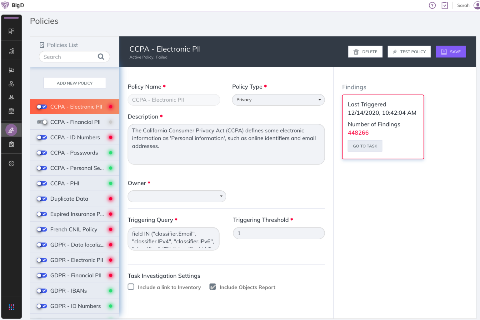Alation + BigID | BigID