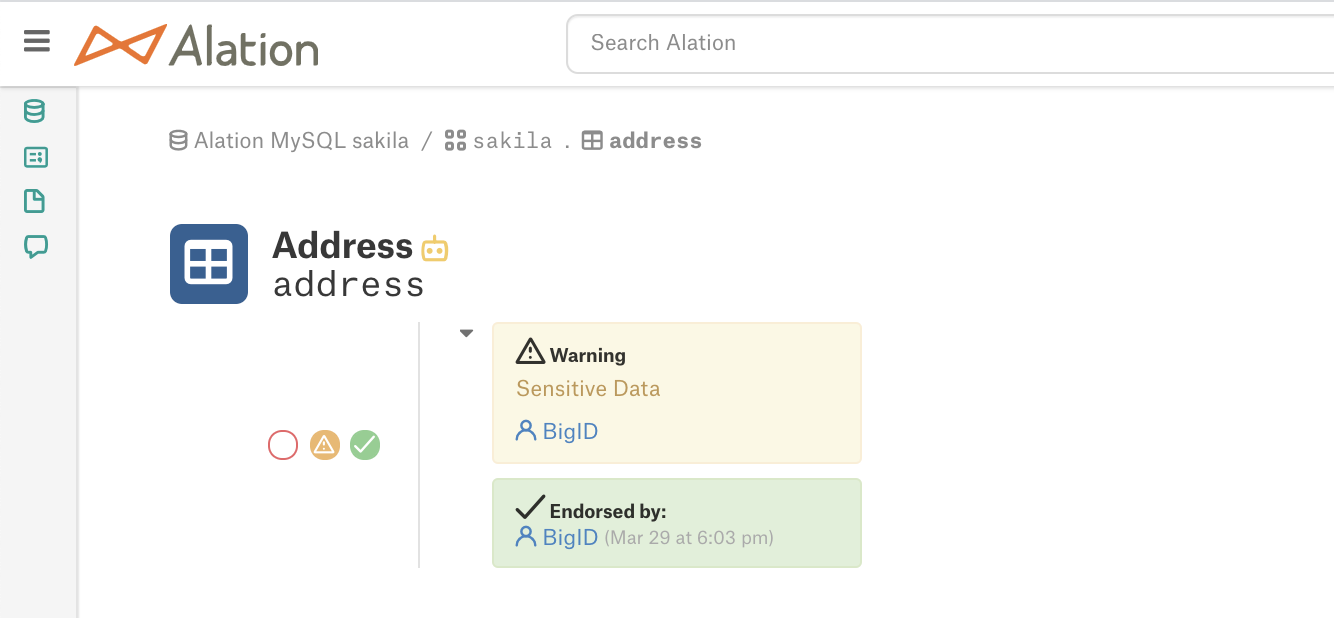 Alation + BigID | BigID