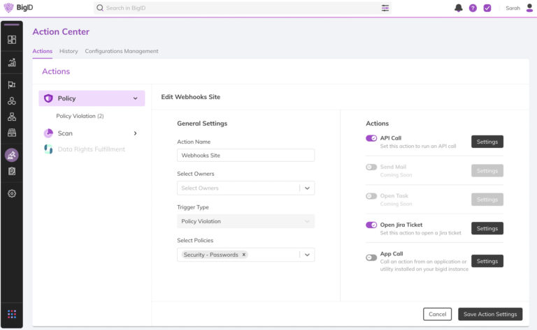 Data Security Posture Management Bigid