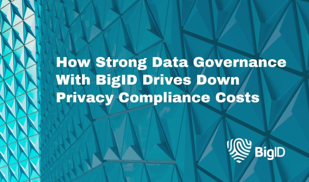 How Strong Data Governance With Bigid Drives Down Privacy Compliance