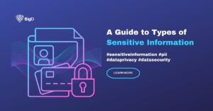 A Guide to Types of Sensitive Information | BigID