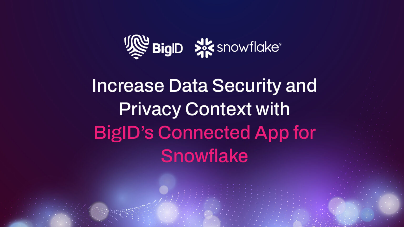 Increase Data Security and Privacy Context with BigID’s Connected App ...