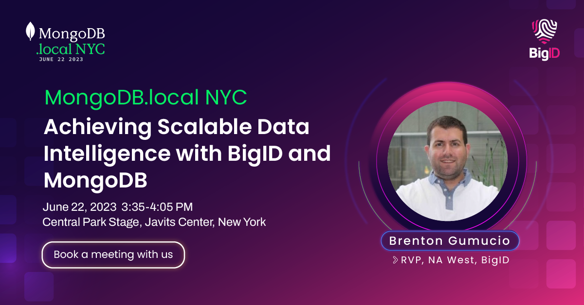 Achieving Scalable Data Intelligence with BigID and MongoDB | BigID
