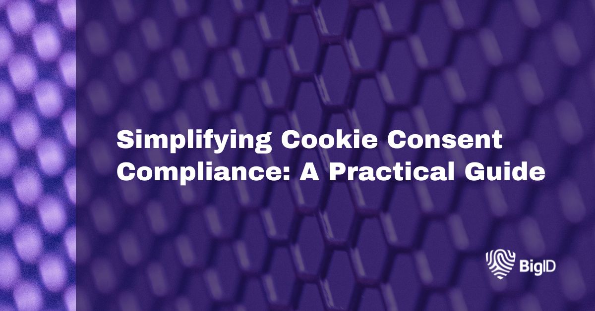Simplifying Cookie Consent Compliance | BigID