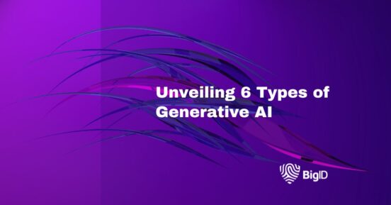 Unveiling 6 Types of Generative AI | BigID