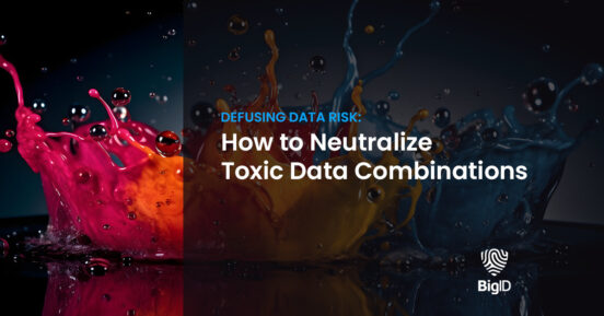 Defusing Data Risk: How to Neutralize Toxic Data Combinations | BigID