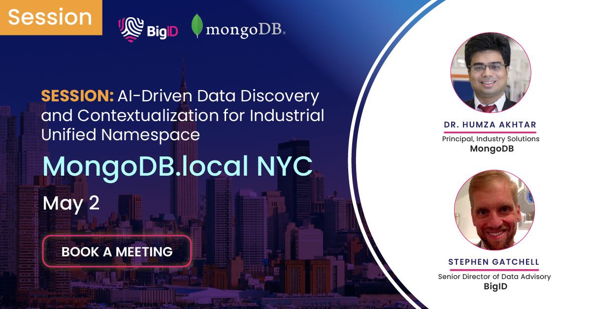 MongoDB & BigID: Unified Namespace Implementation