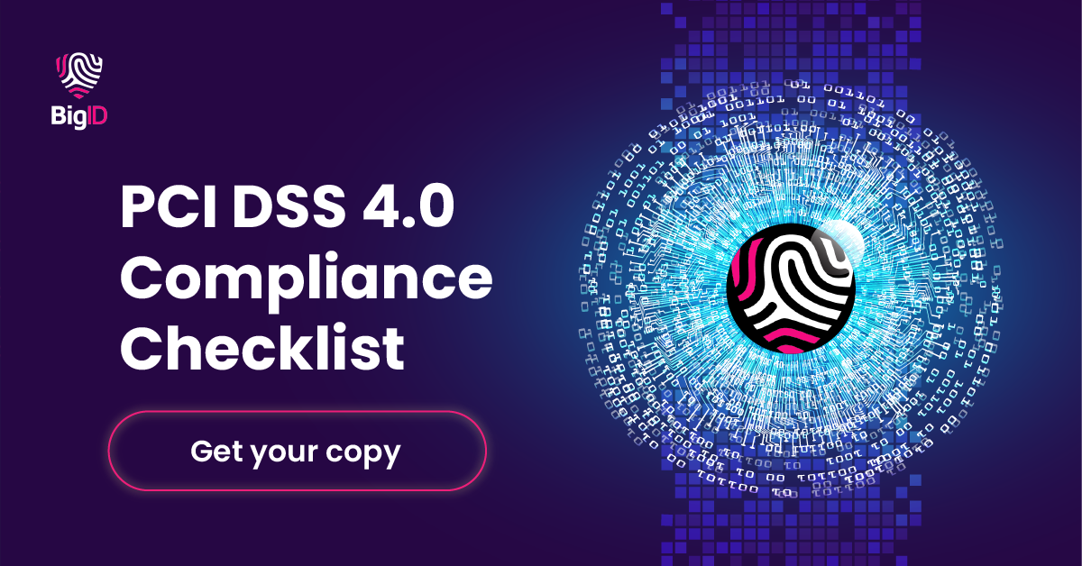 Meet PCI DSS Compliance with ML-based Classification | BigID
