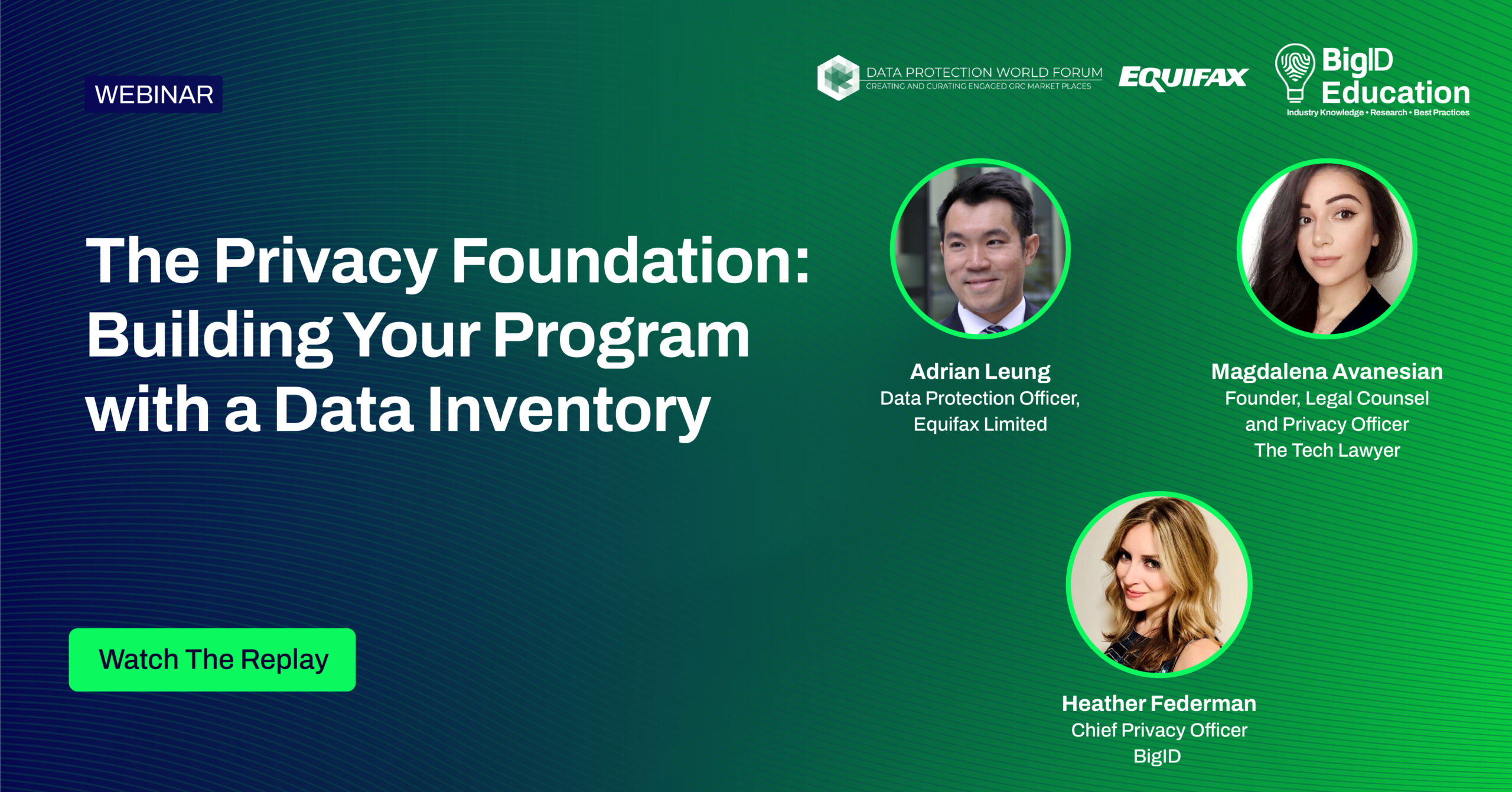 The Privacy Foundation: Building Your Program with a Data Inventory | BigID