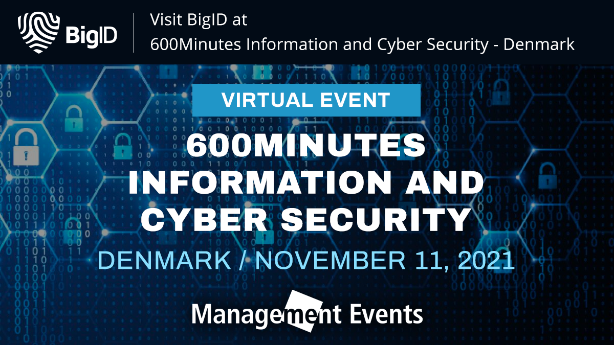 600 Minutes Information and Cyber Security - Denmark | BigID
