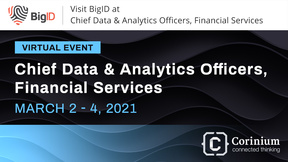Chief Data & Analytics Officers, Financial Services | BigID