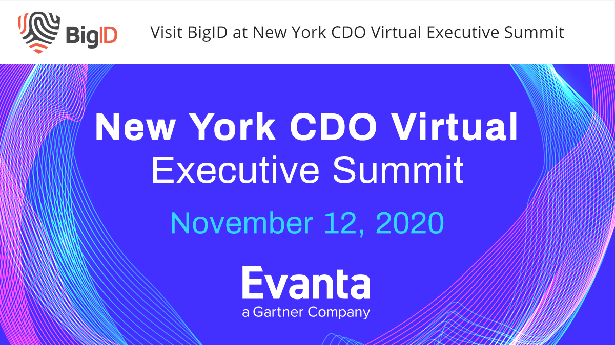 New York CDO Virtual Executive Summit | BigID