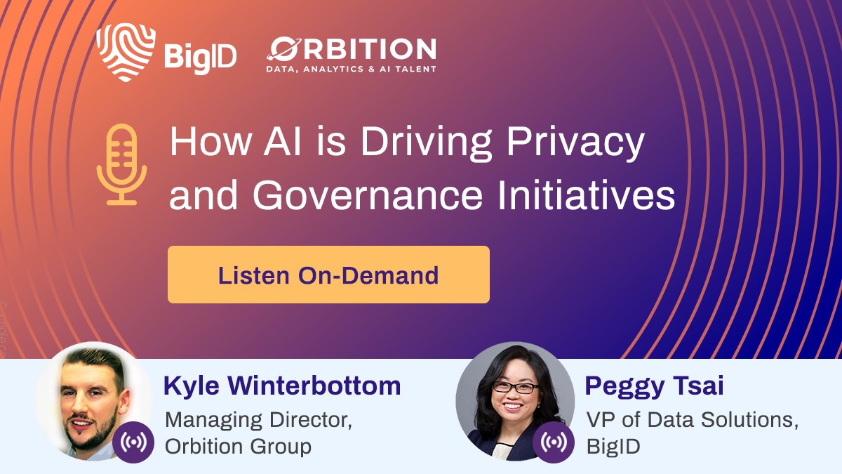 How AI is Driving Privacy and Governance Initiatives | BigID
