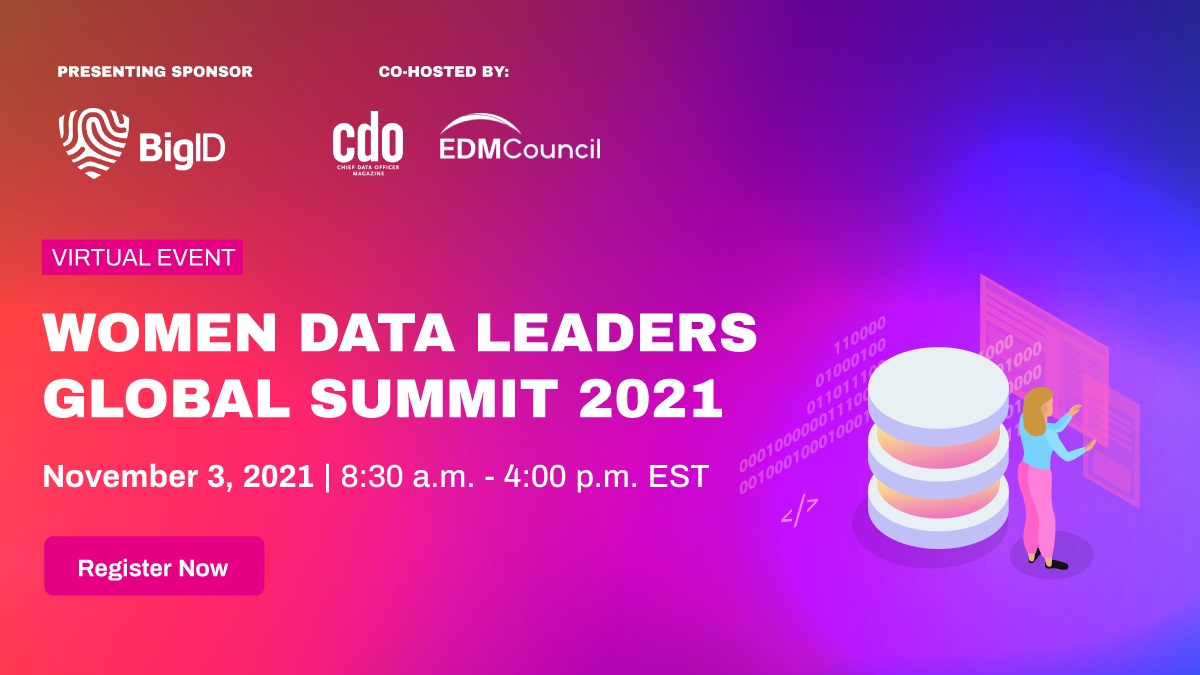 Women Data Leaders Global Summit 2021 | BigID