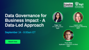 Data Governance for Business Impact - A Data-Led Approach | BigID