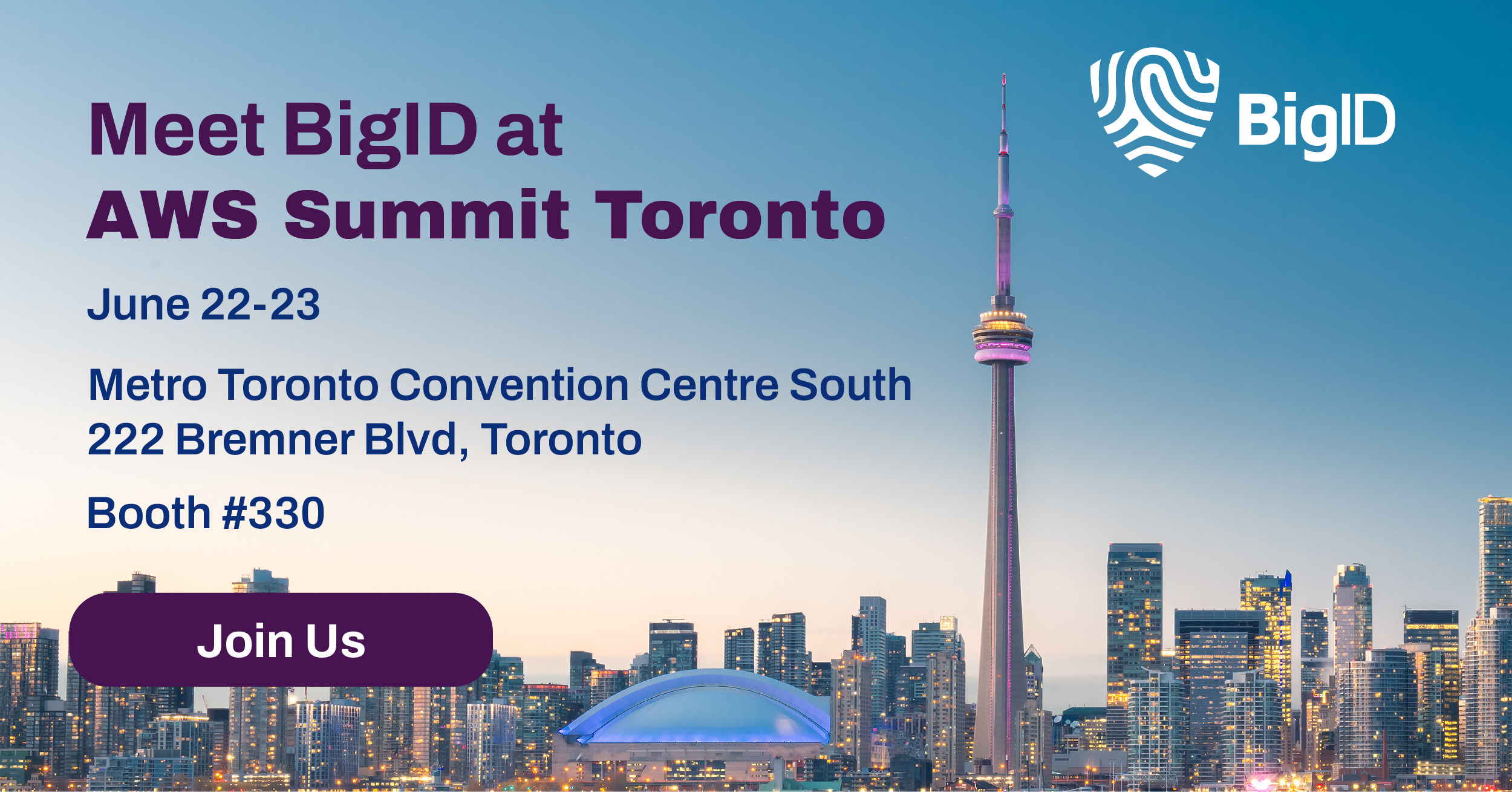 AWS Summit Toronto | BigID