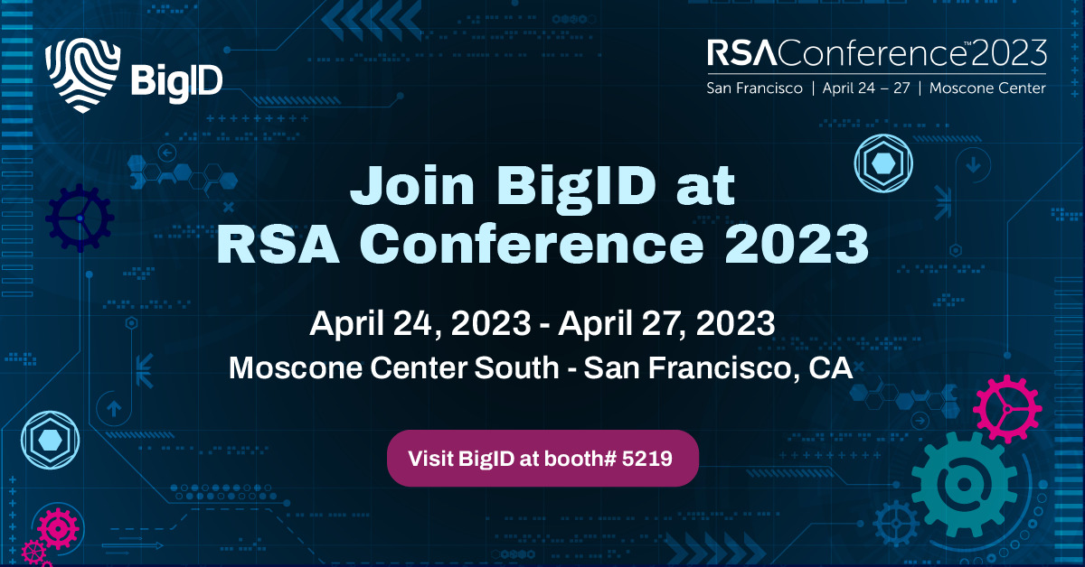 RSA Conference 2023 | BigID