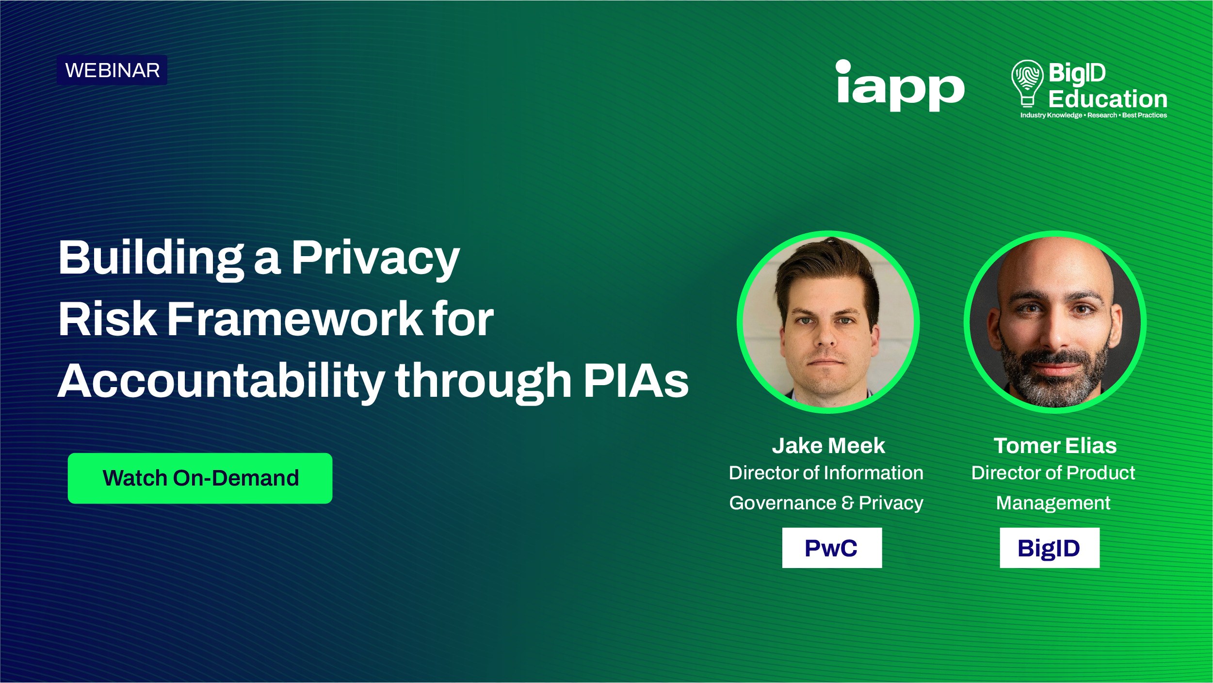 Building a Privacy Risk Framework for Accountability Through PIAs | BigID