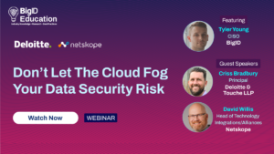 Don’t Let The Cloud Fog Your Data Security Risk | BigID