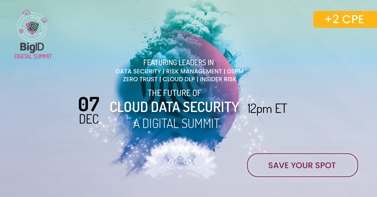 Don’t Miss the Ultimate Cloud Data Security Webinar | BigID
