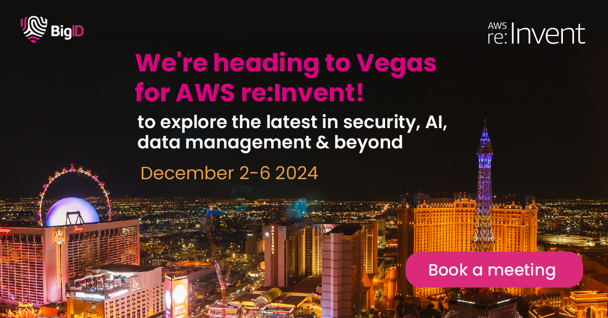 AWS re:Invent 2024 | BigID