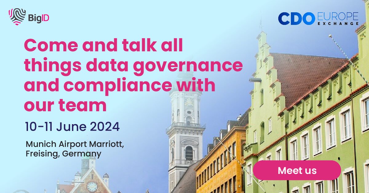 CDO Europe Exchange 2024 | BigID