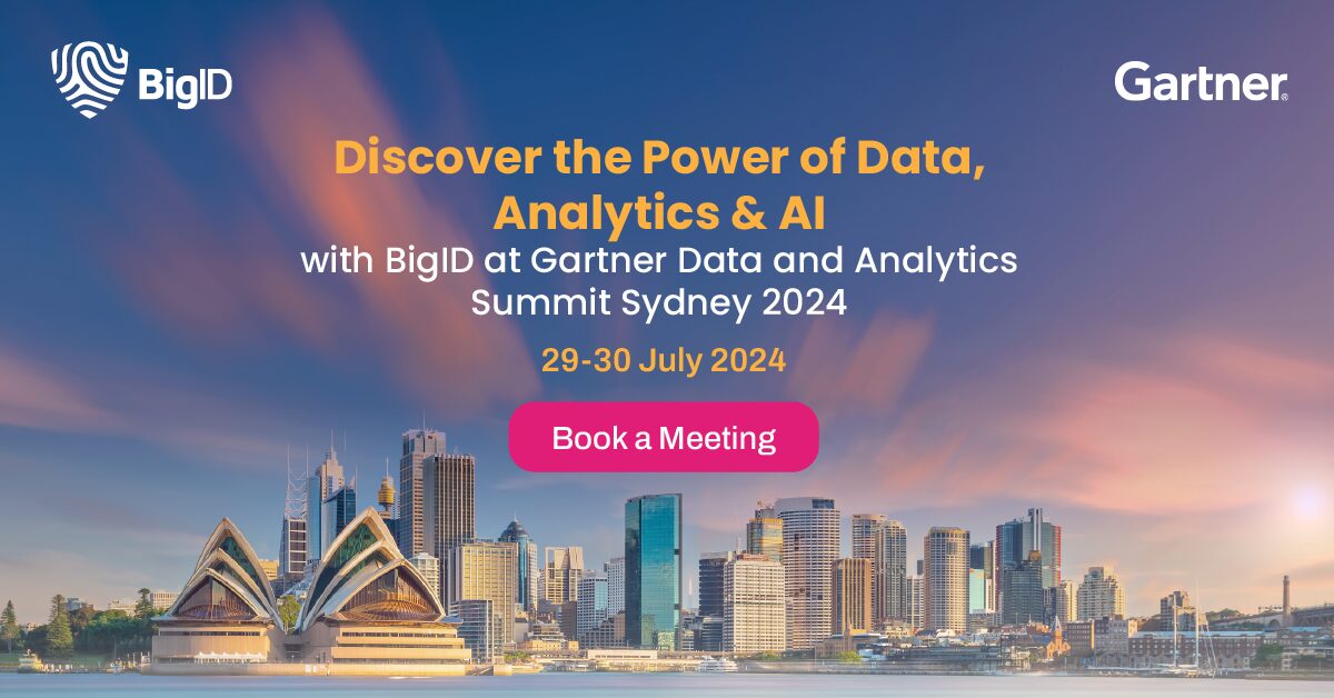 Gartner Data & Analytics Summit - Sydney | BigID
