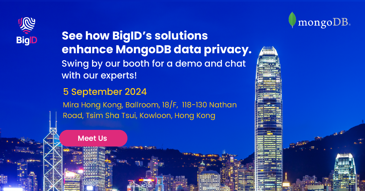 MongoDB.local Hong Kong 2024 | BigID