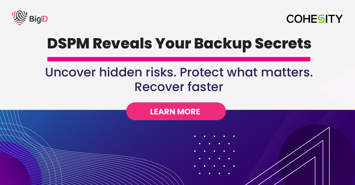 Beyond Backup: Transforming Data Security and Protection with BigID and ...