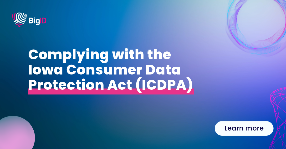 Complying with the Iowa Consumer Data Protection Act (ICDPA): A Guide ...