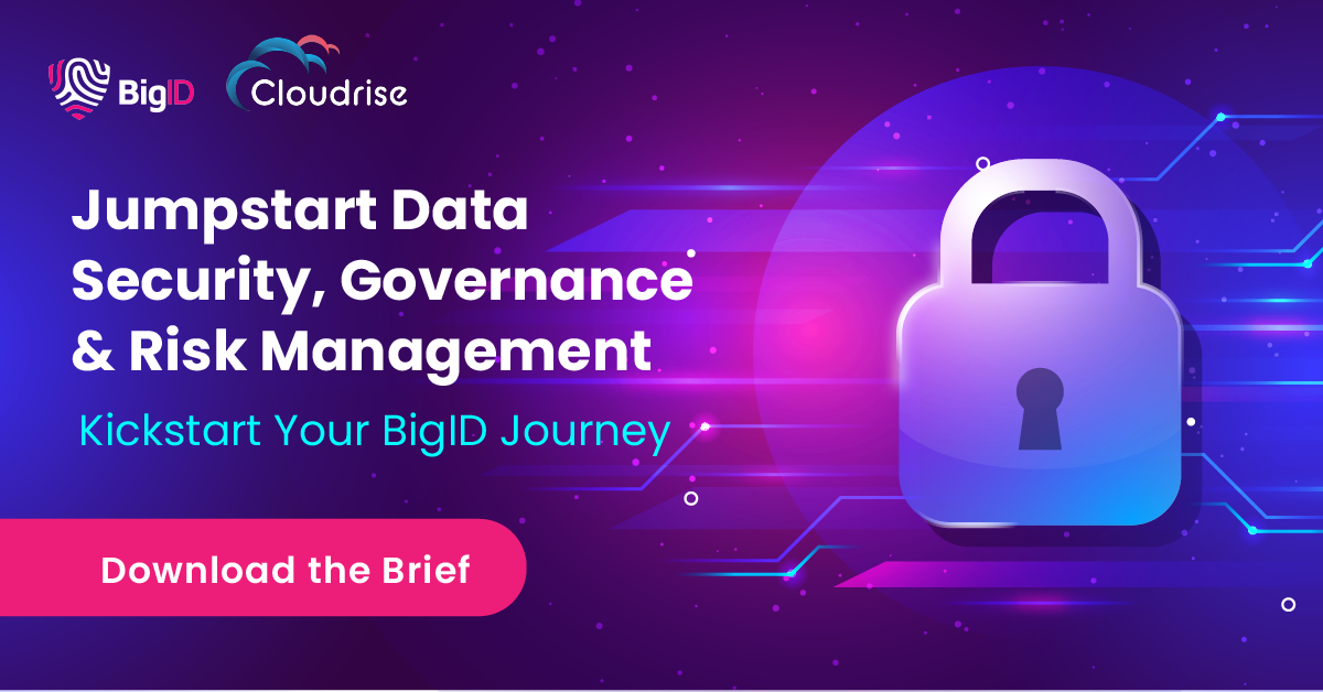 Accelerate Your Data Security, Governance, and Risk Management with BigID & Cloudrise | BigID