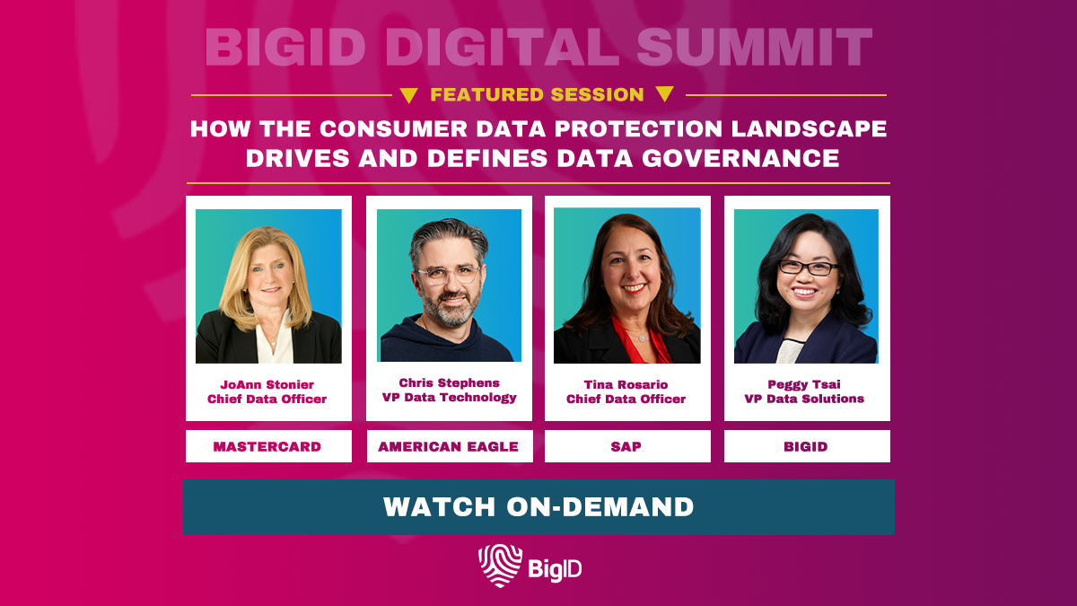 How the Consumer Data Protection Landscape Drives and Defines Data ...