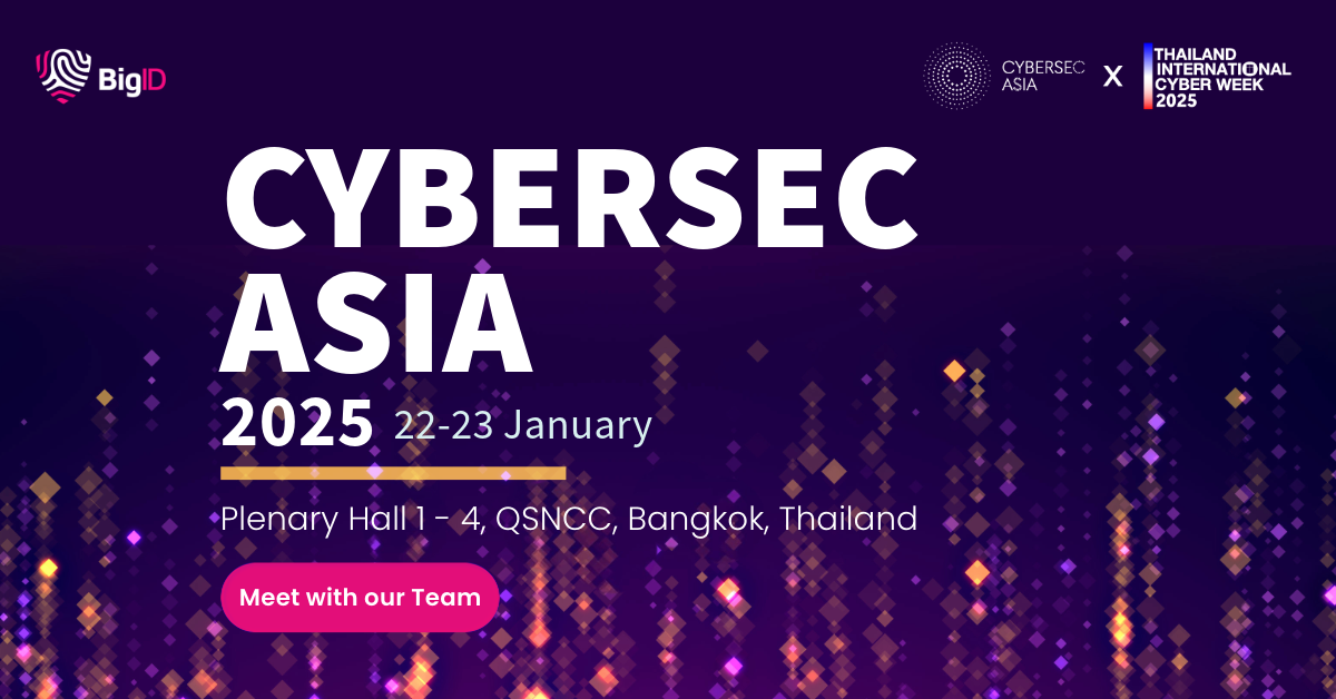 CYBERSEC ASIA 2025 | BigID