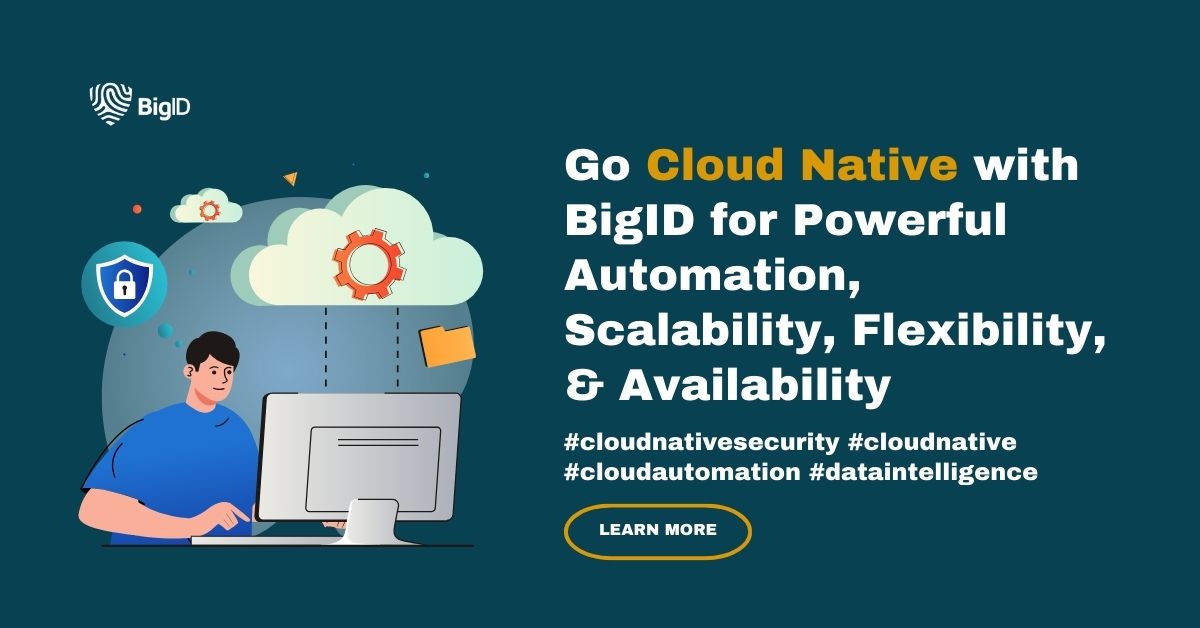 Go Cloud Native with BigID for Powerful Automation, Scalability, Flexibility, & Availability | BigID