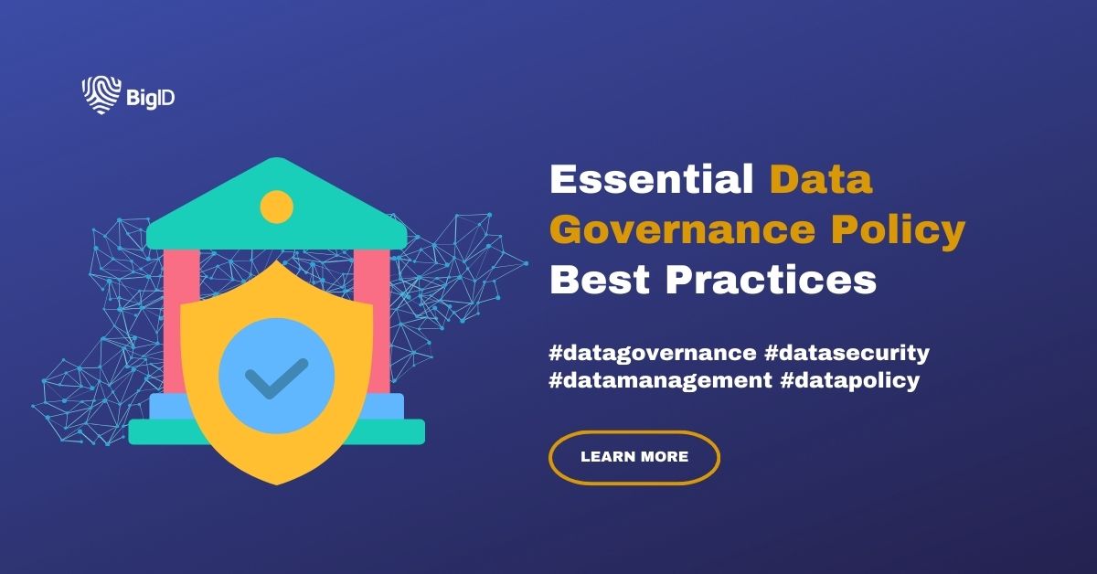 Essential Data Governance Policy Best Practices | BigID