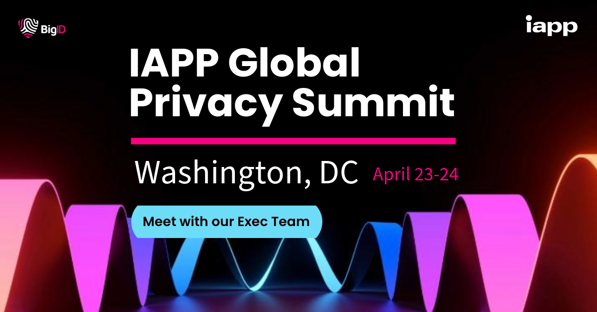 IAPP Global Privacy Summit 2025 | BigID