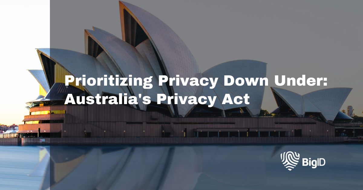 Prioritizing Privacy Down Under: Australia's Privacy Act | BigID