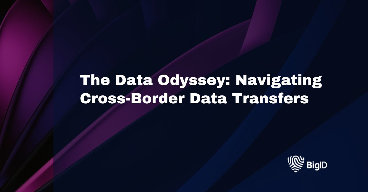 The Data Odyssey: Navigating Cross-Border Data Transfers | BigID The Data Odyssey: Navigating Cross-Border Data Transfers | BigID