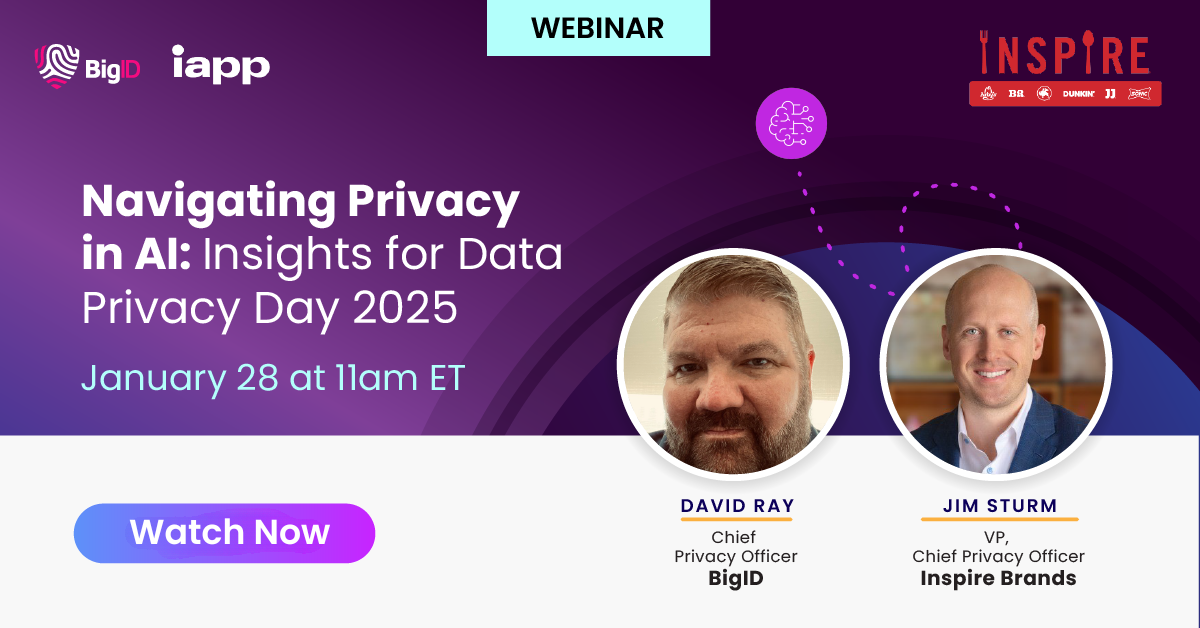 Navigating Privacy in AI: Insights for Data Privacy Day 2025 | BigID