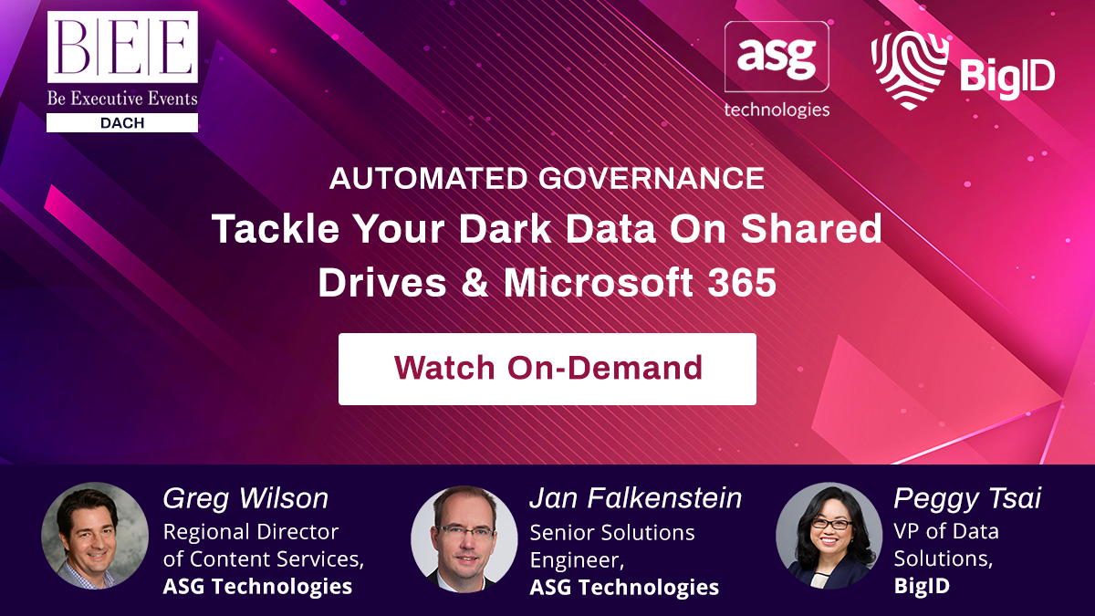 Tackle Your Dark Data On Shared Drives & Microsoft | BigID