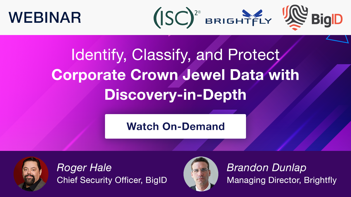 Identify, Classify, and Protect Corporate Crown Jewels with Discovery-in-Depth | BigID