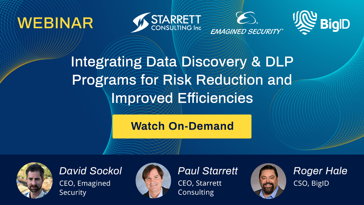 Integrating Data Discovery & DLP Programs for Risk Reduction and ...