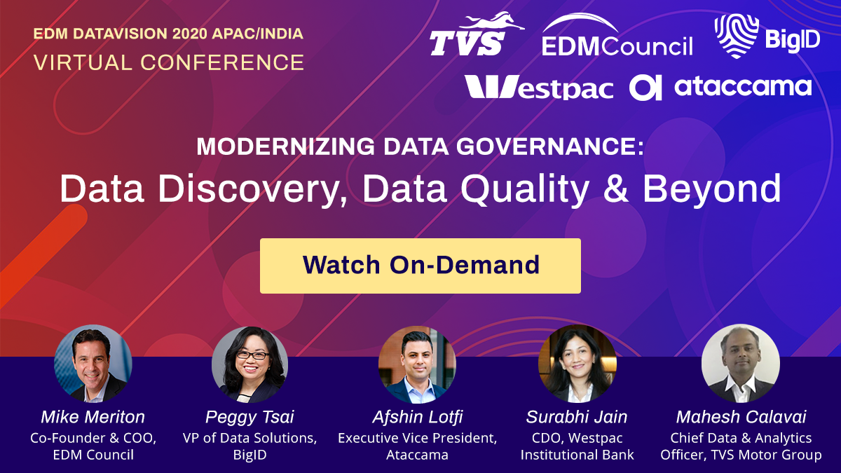 Modernizing Data Governance: Data Discovery, Data Quality & Beyond | BigID