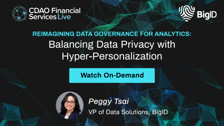 Reimagining Data Governance for Analytics | BigID