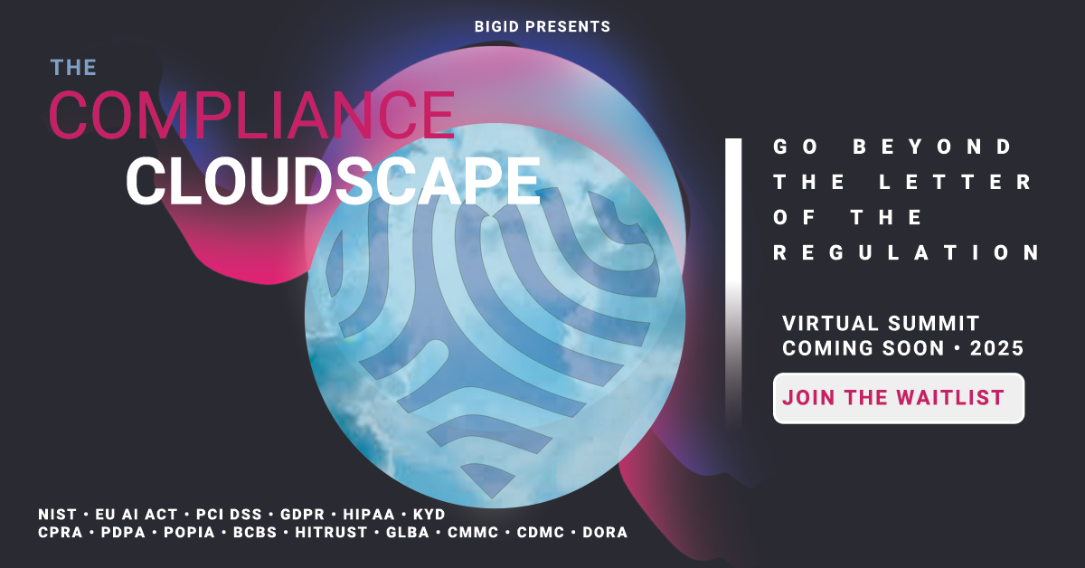 The Compliance Cloudscape - Virtual Summit | BigID