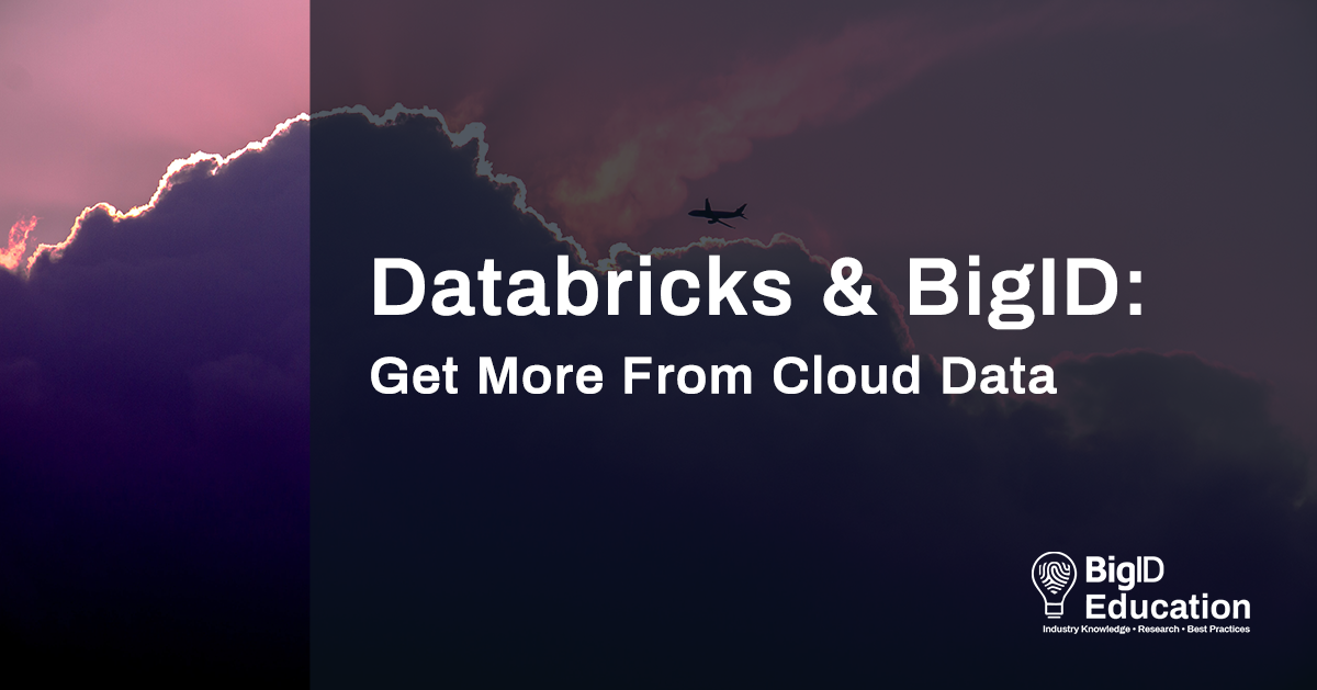 BigID + Databricks: Unleash the Value of Your Data in the Cloud | BigID