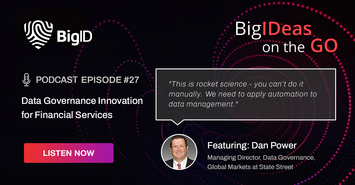 Data Governance Innovation in Financial Services | BigID
