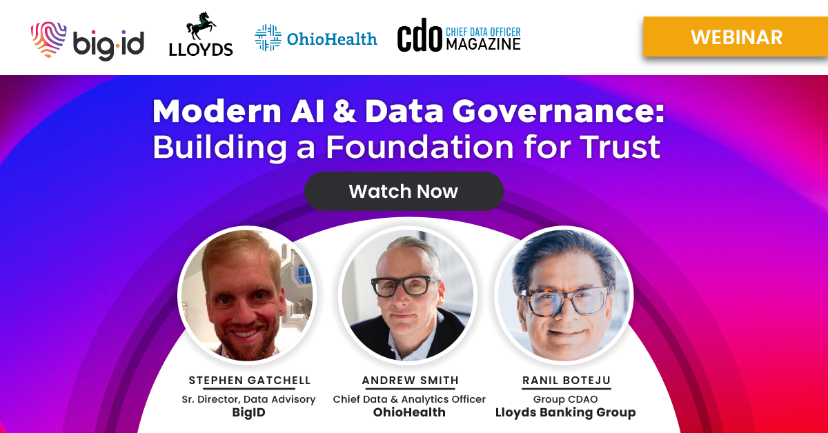Modern AI & Data Governance: Building a Foundation for Trust | BigID