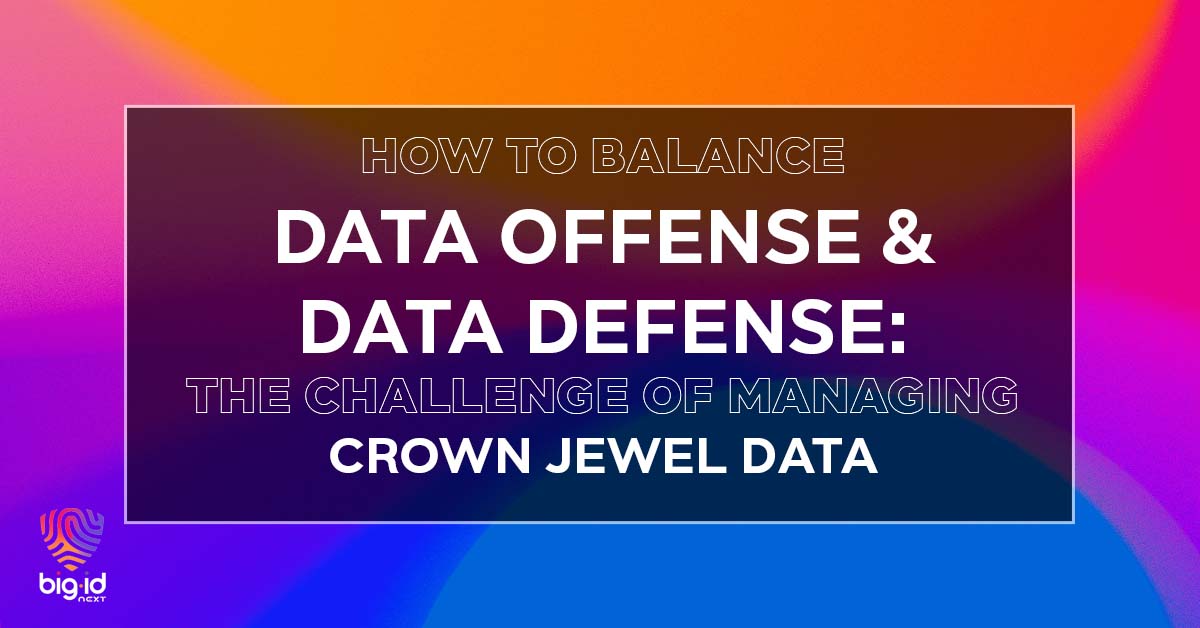 Balancing Data Offense and Data Defense | BigID